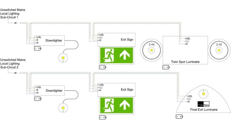 Maintained Emergency Lighting Circuit Diagram Maintained Emergency Lighting Circuit Diagram
